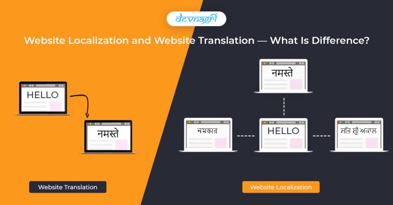 Website Localization and Website Translation — What Is Difference? - Devnagri